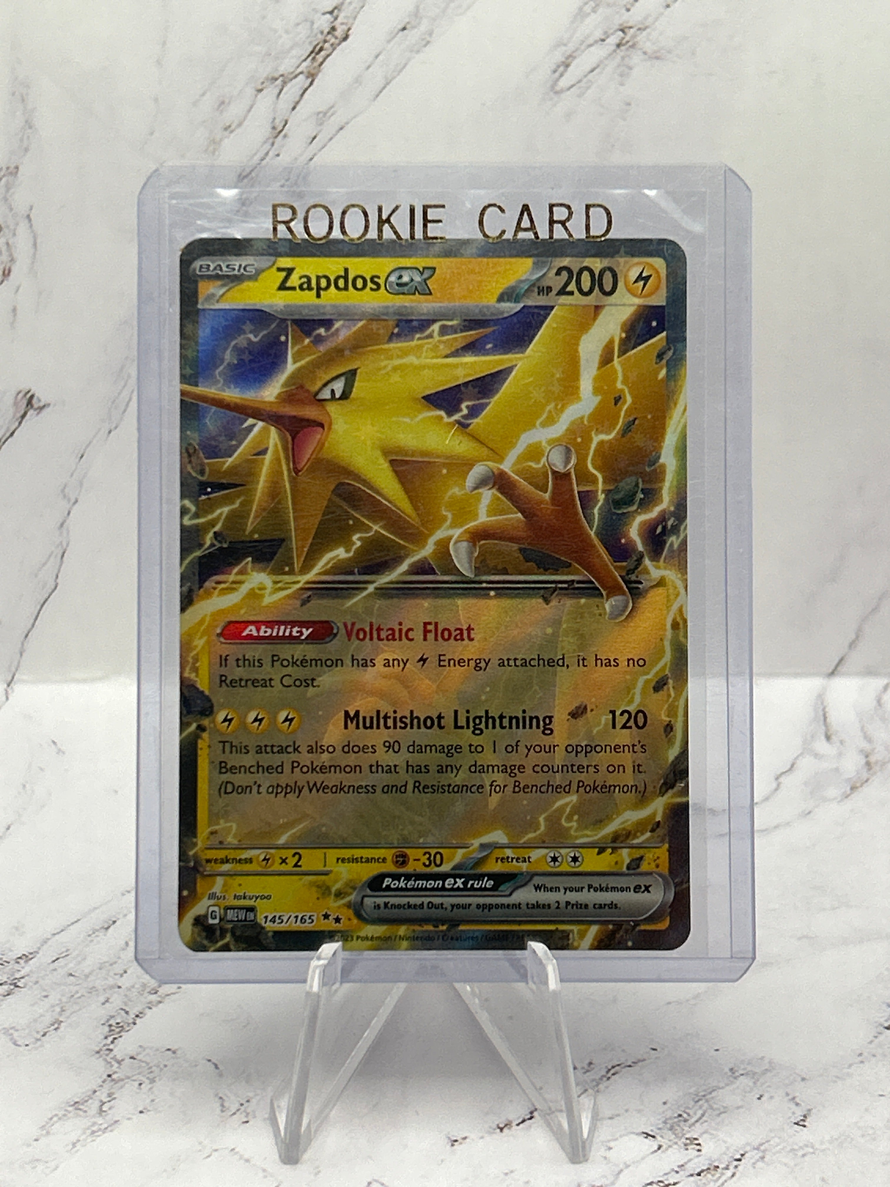 pokemon-sv-scarlet-and-violet-151-zapdos-ex-145-165 – dittoagainsports